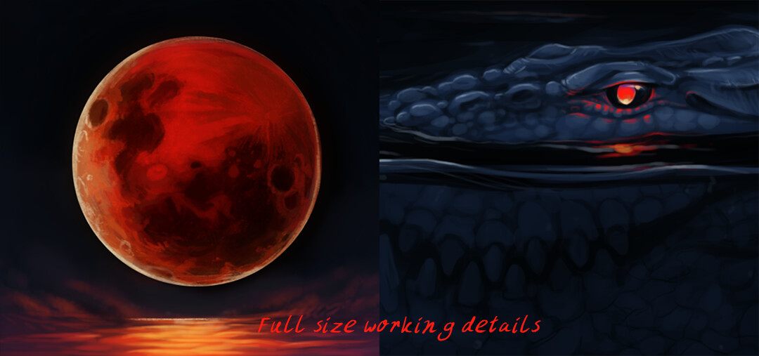 ArtStation - Blood Moon