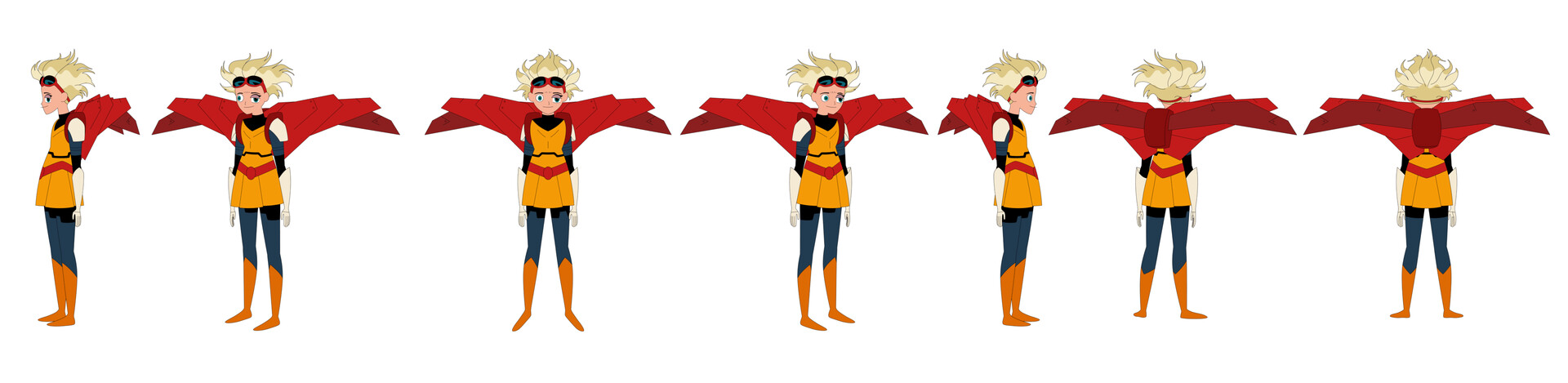 Anita W Tang - DNAce - Character Work