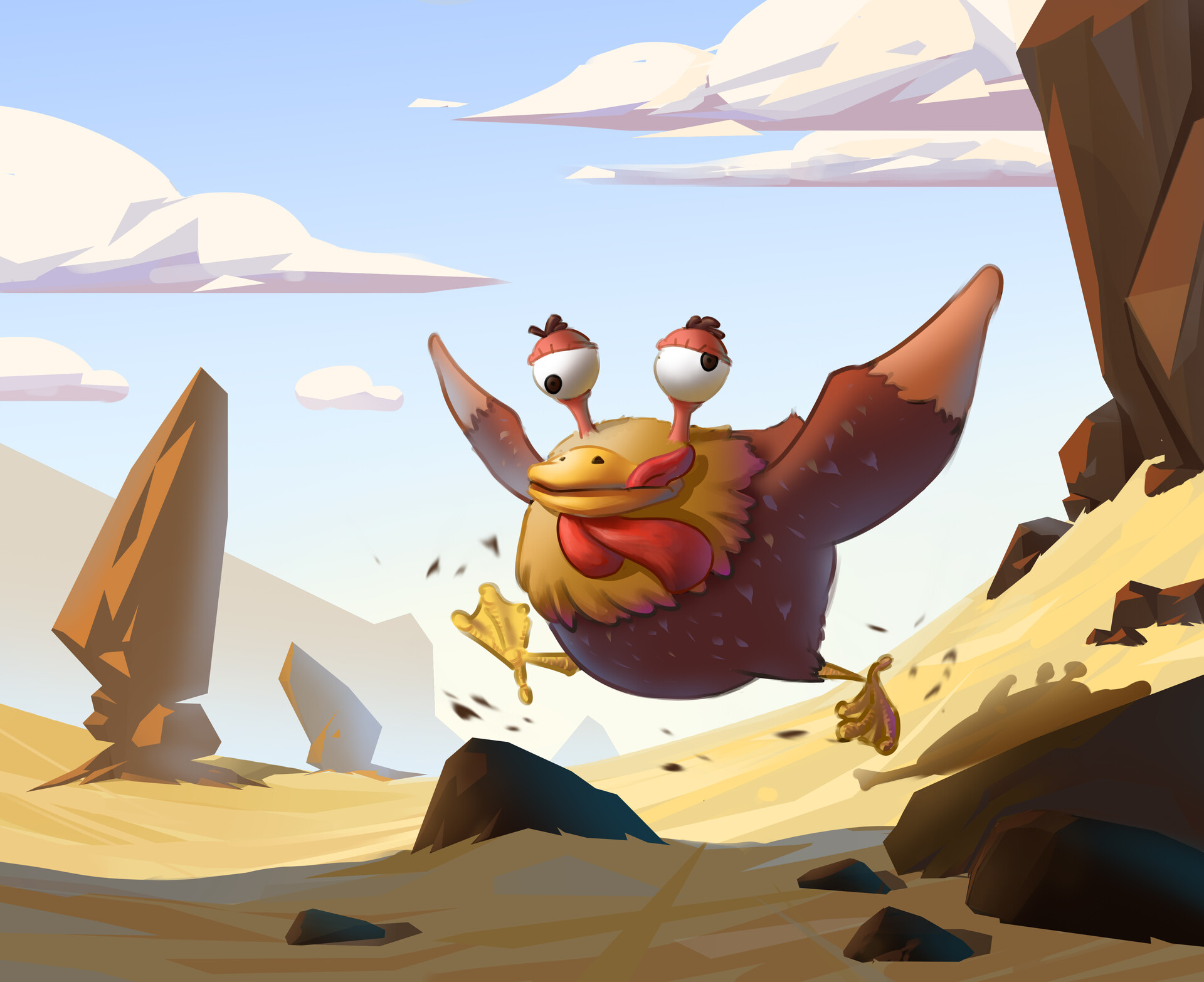 ArtStation - HAPI鸡