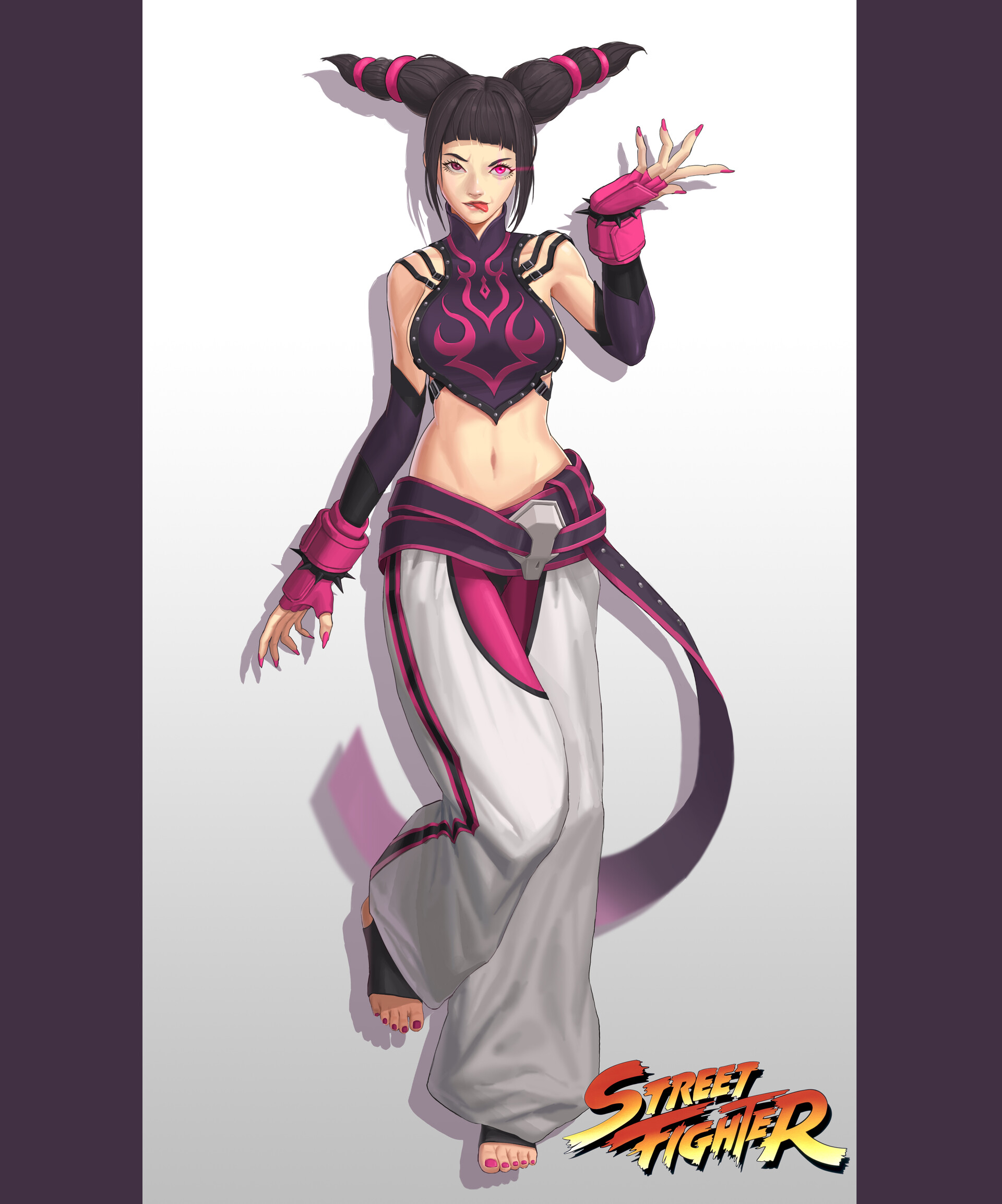 ArtStation - Street Fighter JURI Han