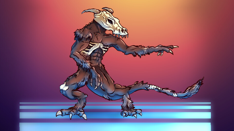 ArtStation - Neon Beast & coolthulu