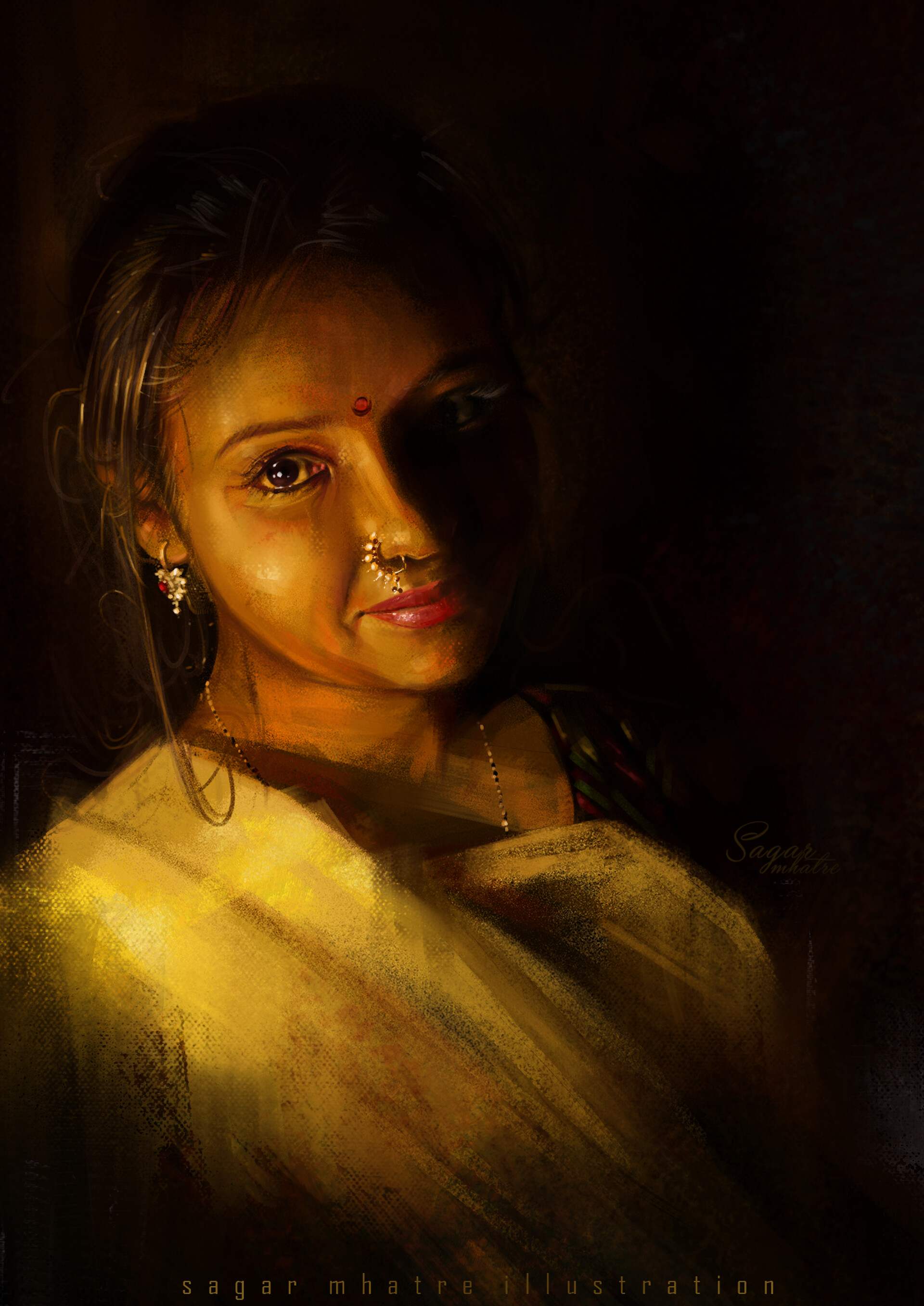 Sagar Mhatre - digital painting -kml