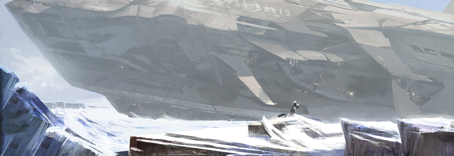 ArtStation - Breakdown of the Caspar David