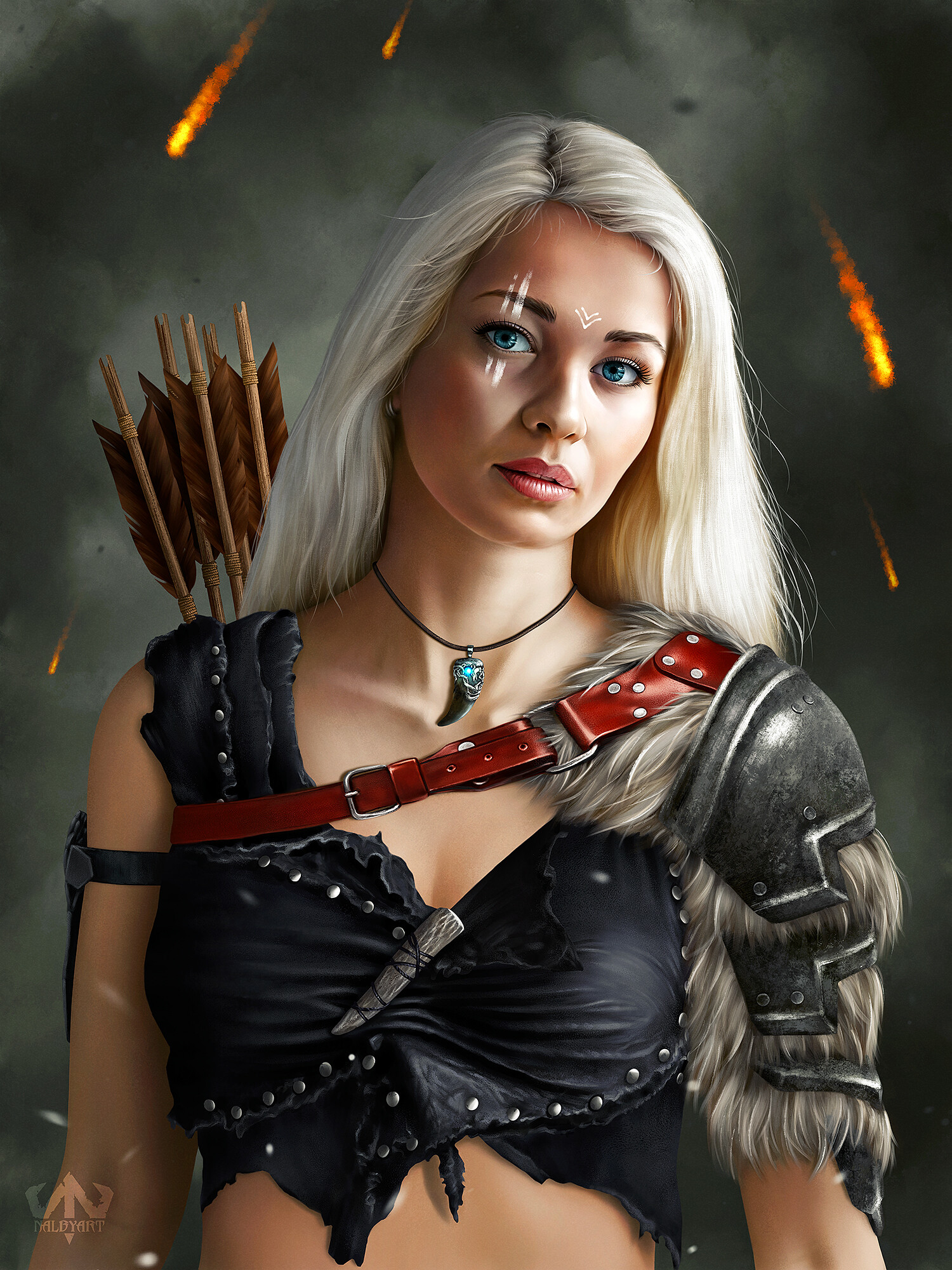 ArtStation - Amazon warrior