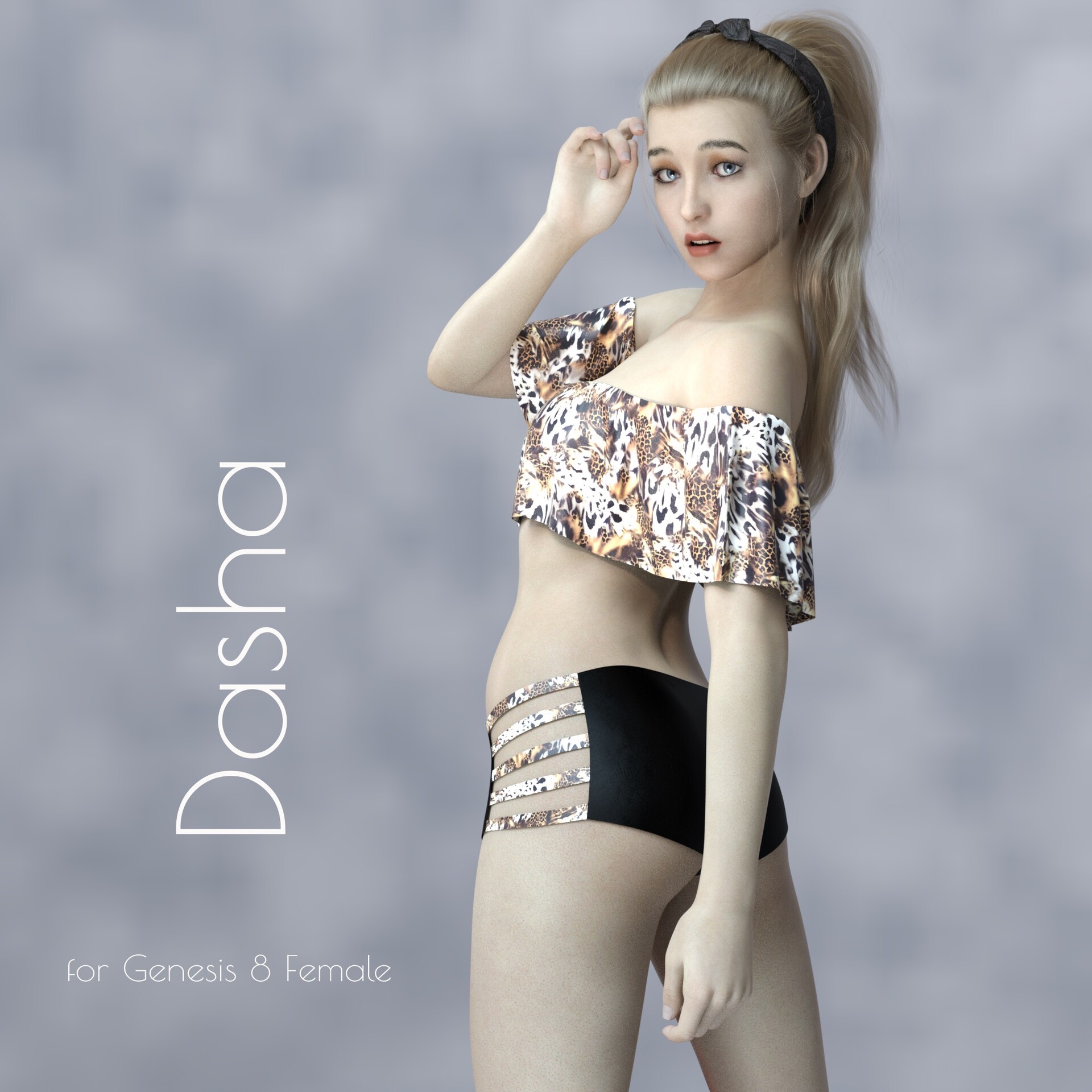 ArtStation - Dasha For Genesis 8 Female