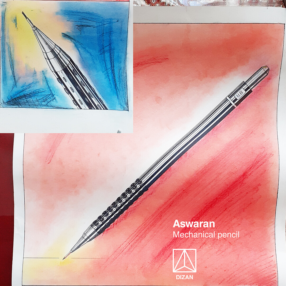 ArtStation - Aswaran Mechanical pencil