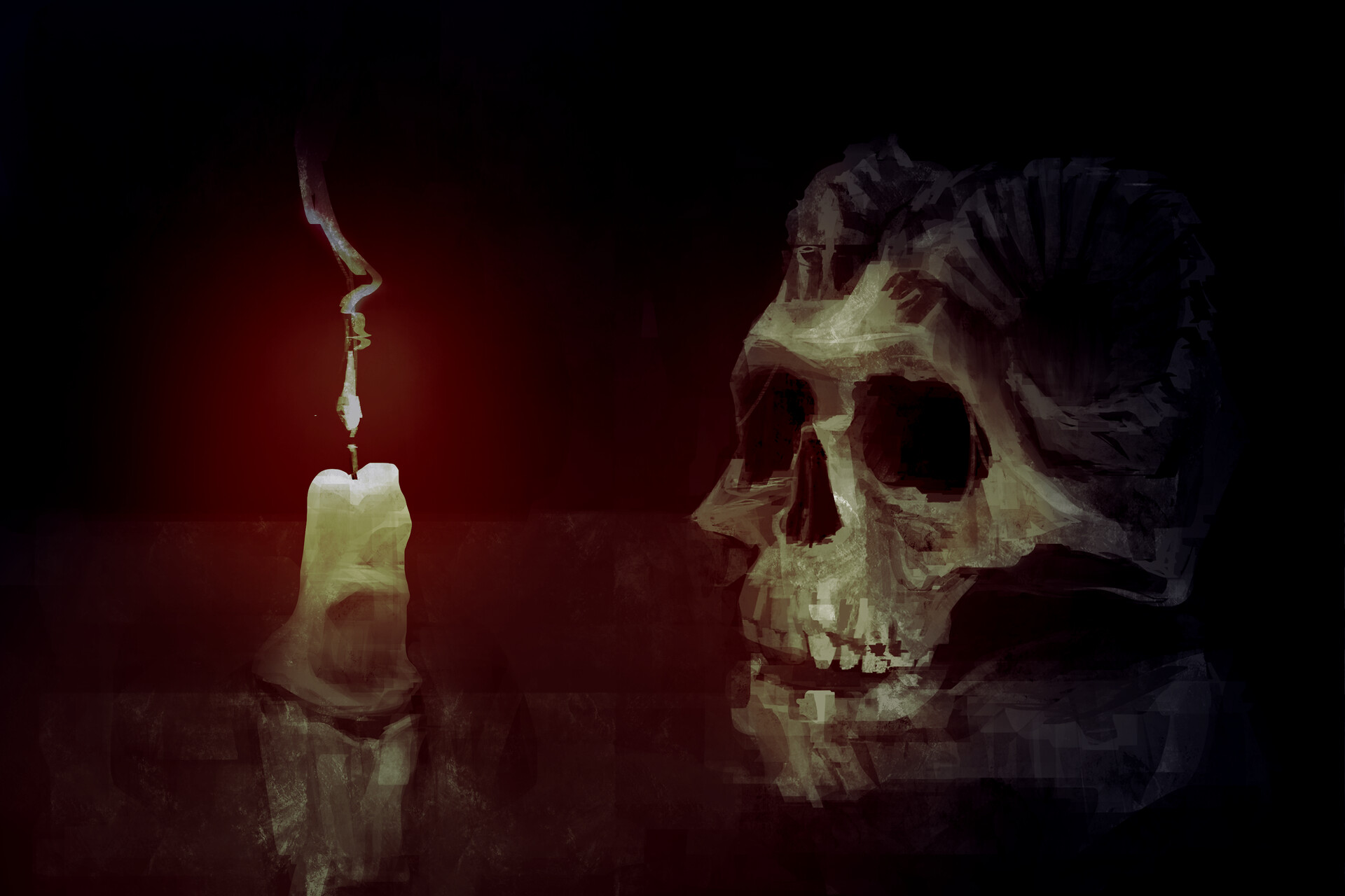 ArtStation - Horned Skull