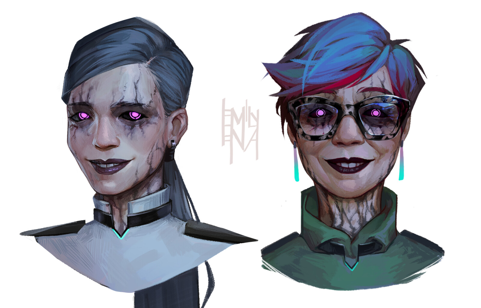 Emilyena Strange - Young grandmas