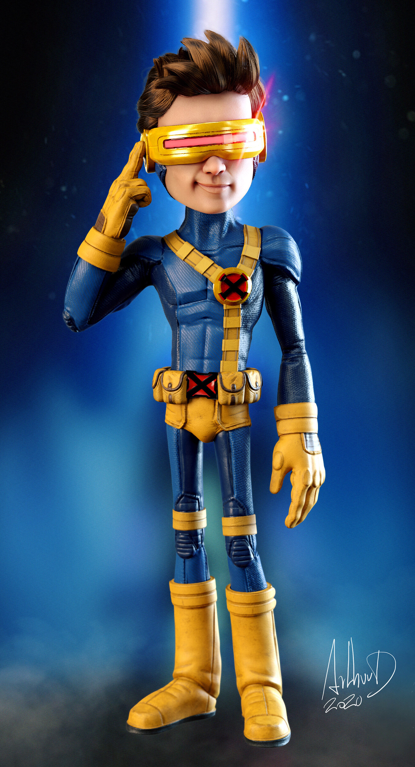 ArtStation - Cyclops x-Men