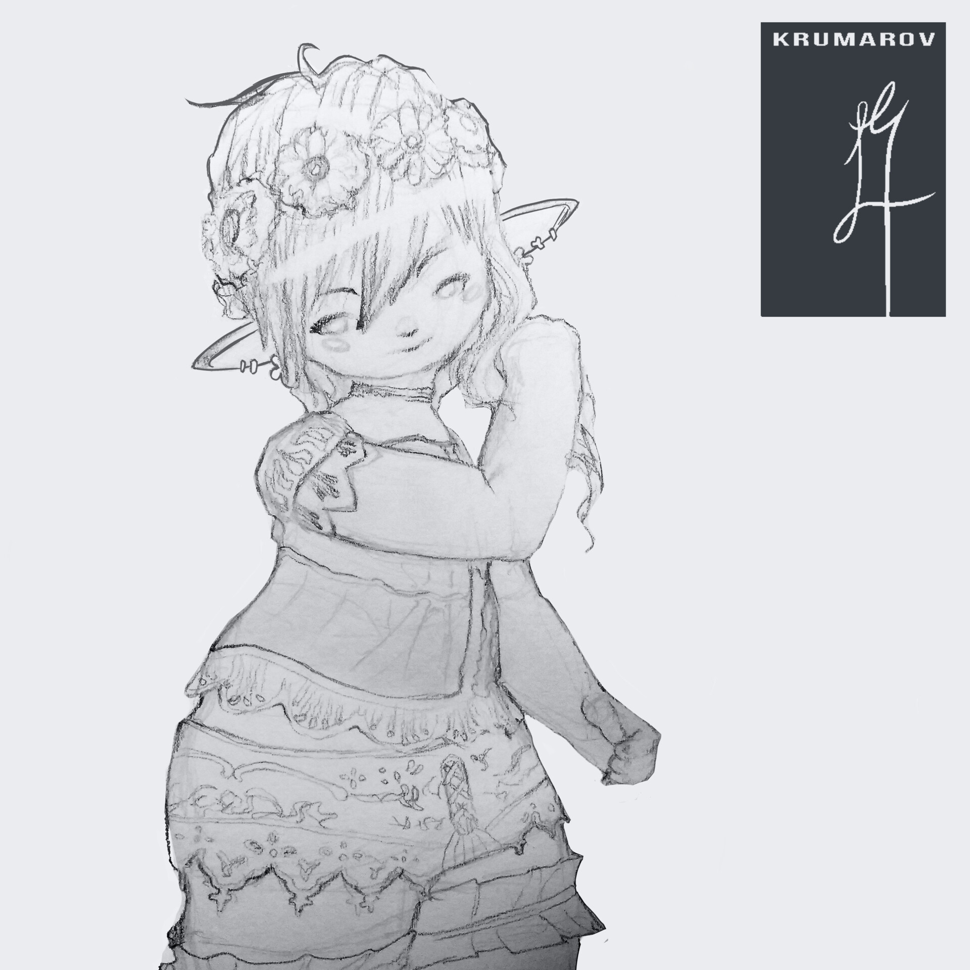 ArtStation - Dancer FFXIV