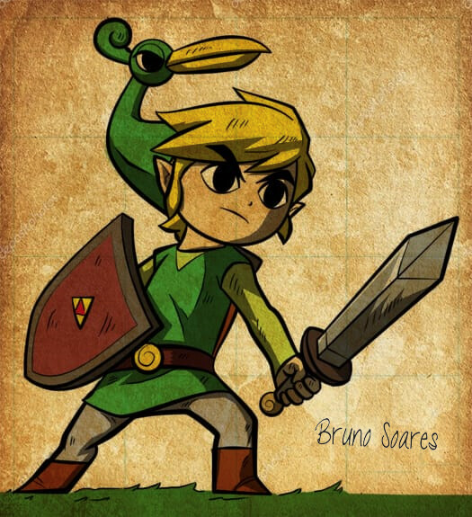 ArtStation - Link Line art