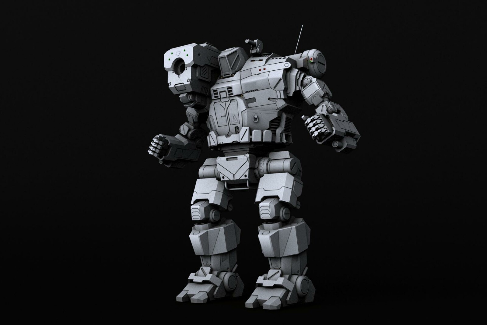 Alexander Ivanov - BATTLETECH Hunchback 3D Print