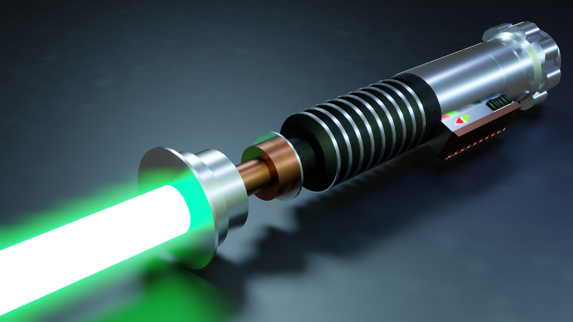 ArtStation - Luke Skywalker RotJ Lightsaber