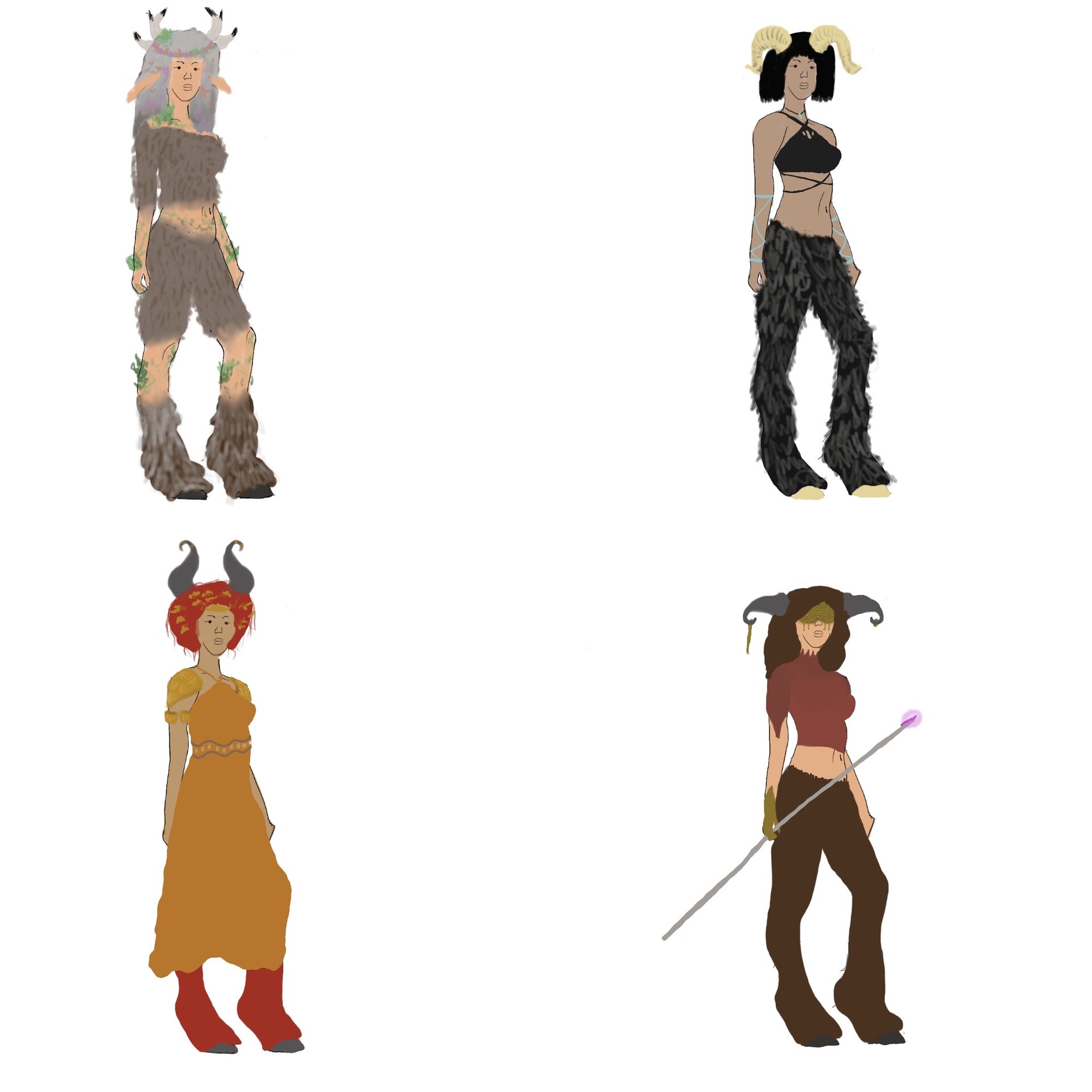 ArtStation - Faun Character