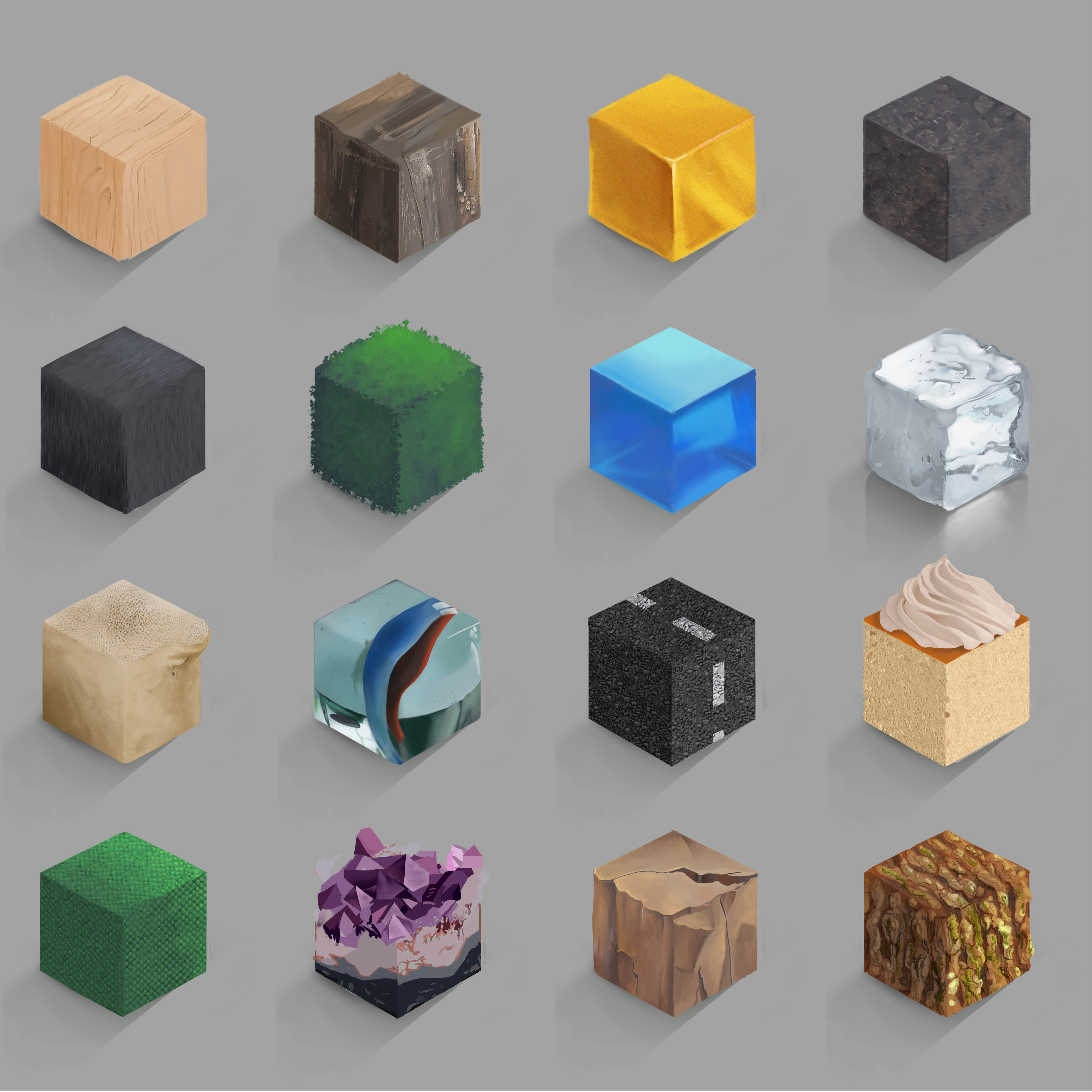 Vidaya Persaud - Cube Textures