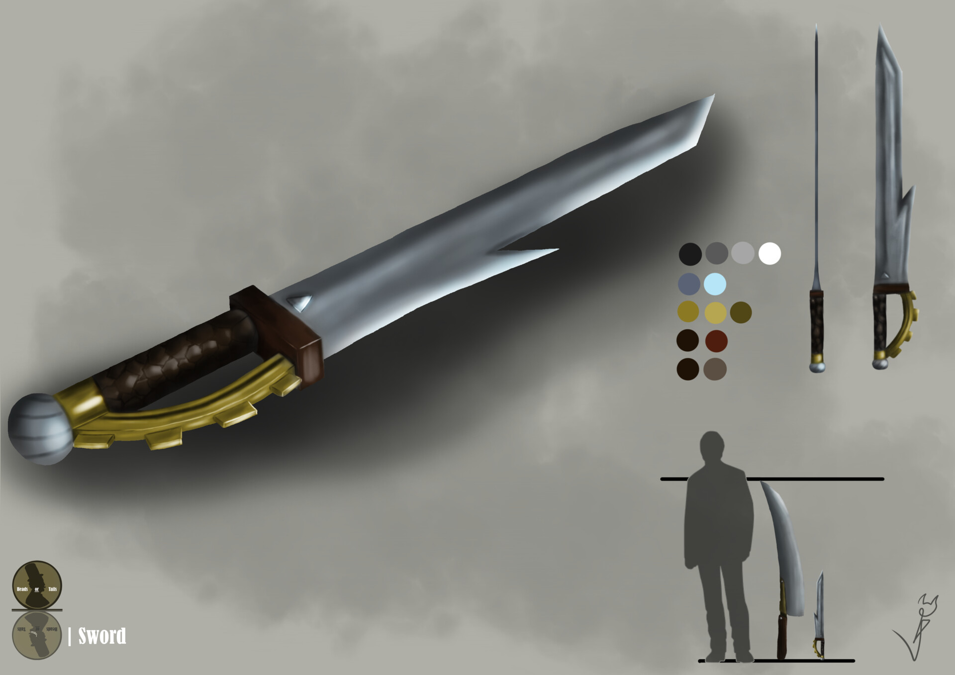 Ray Kazer - Short Sword Model Sheet