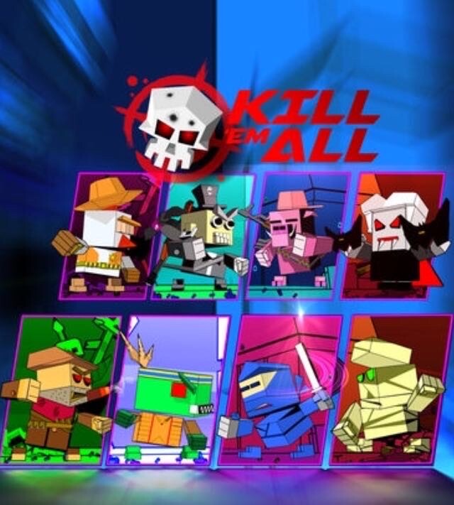 ArtStation - Kill em All characters