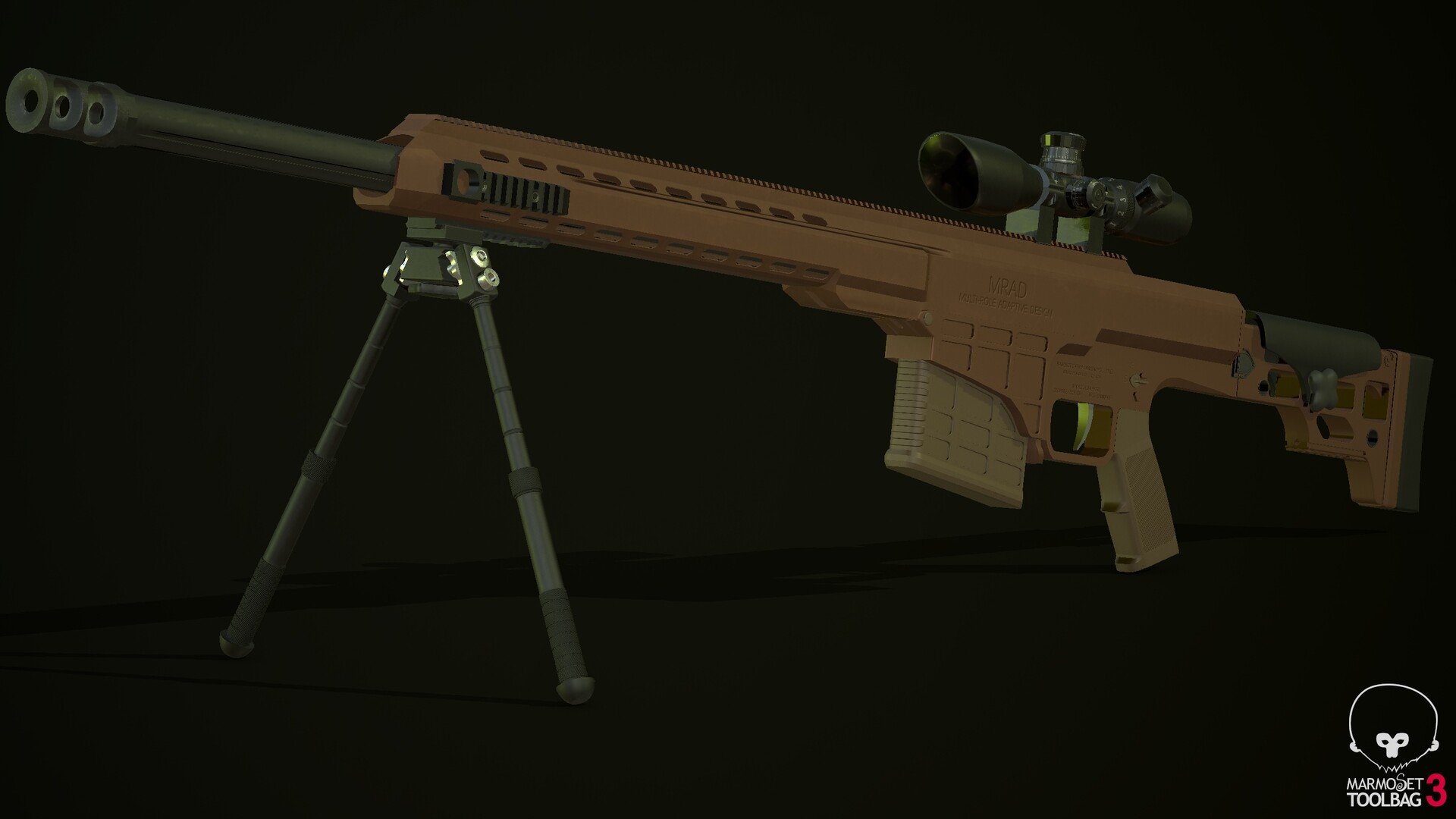 ArtStation - Barrett MRAD