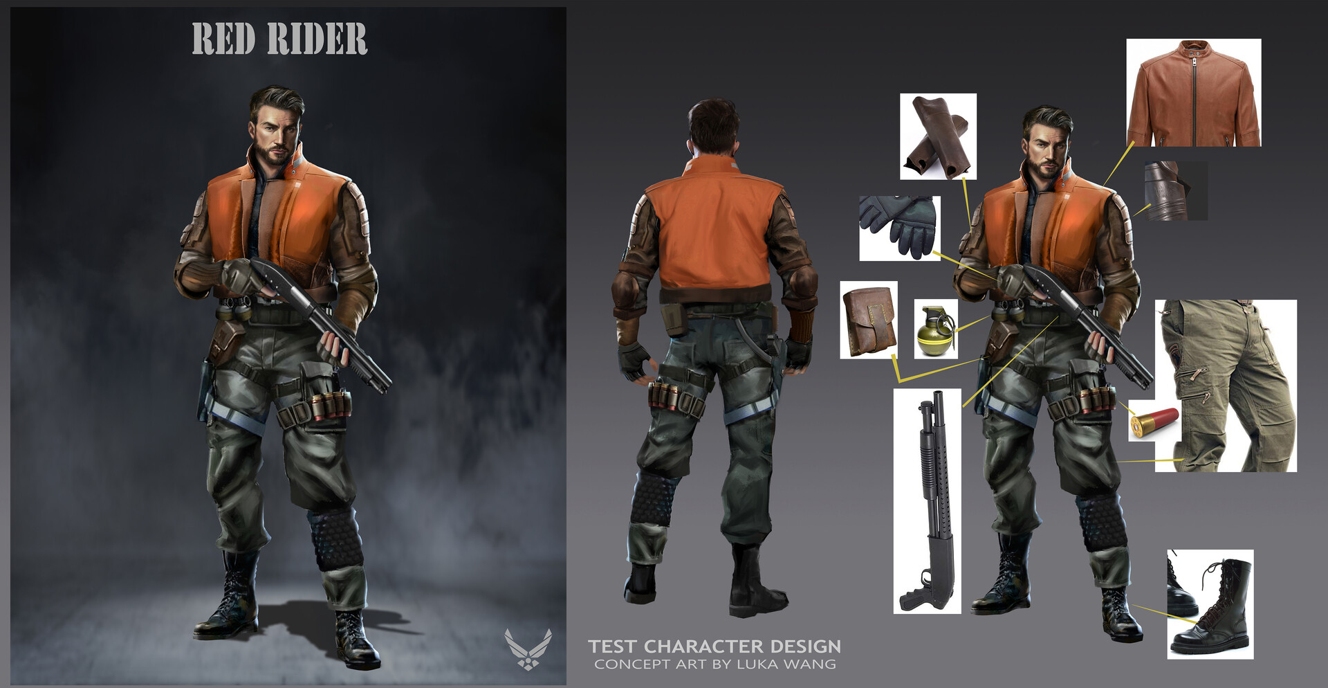 ArtStation - Test character design