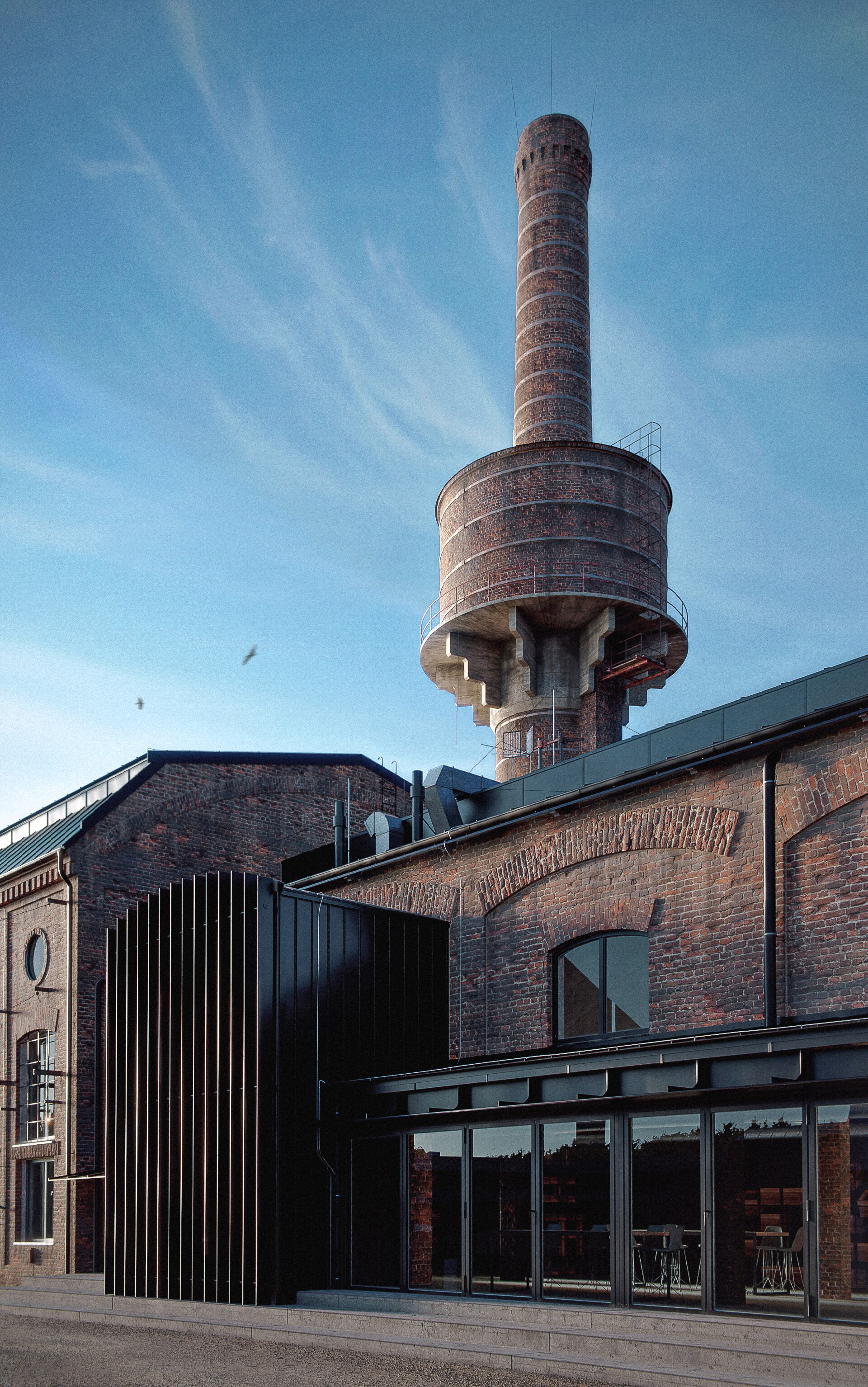 ArtStation - Boiler House Libčice nad Vltavou. Render practice.