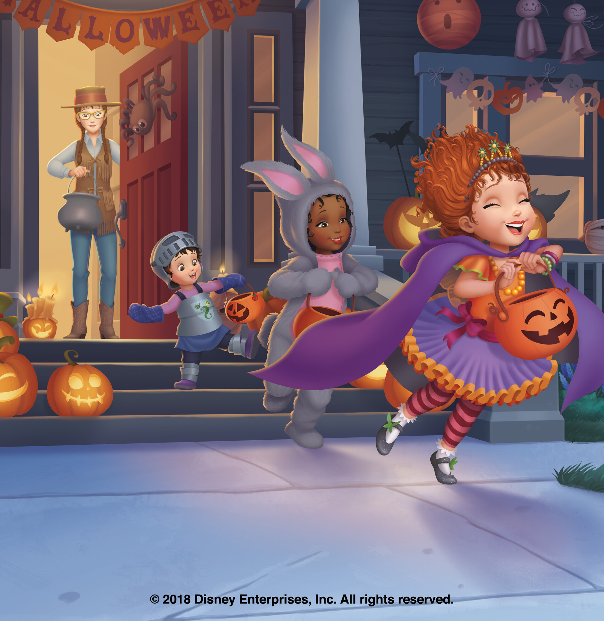 fancy nancy halloween coloring pages