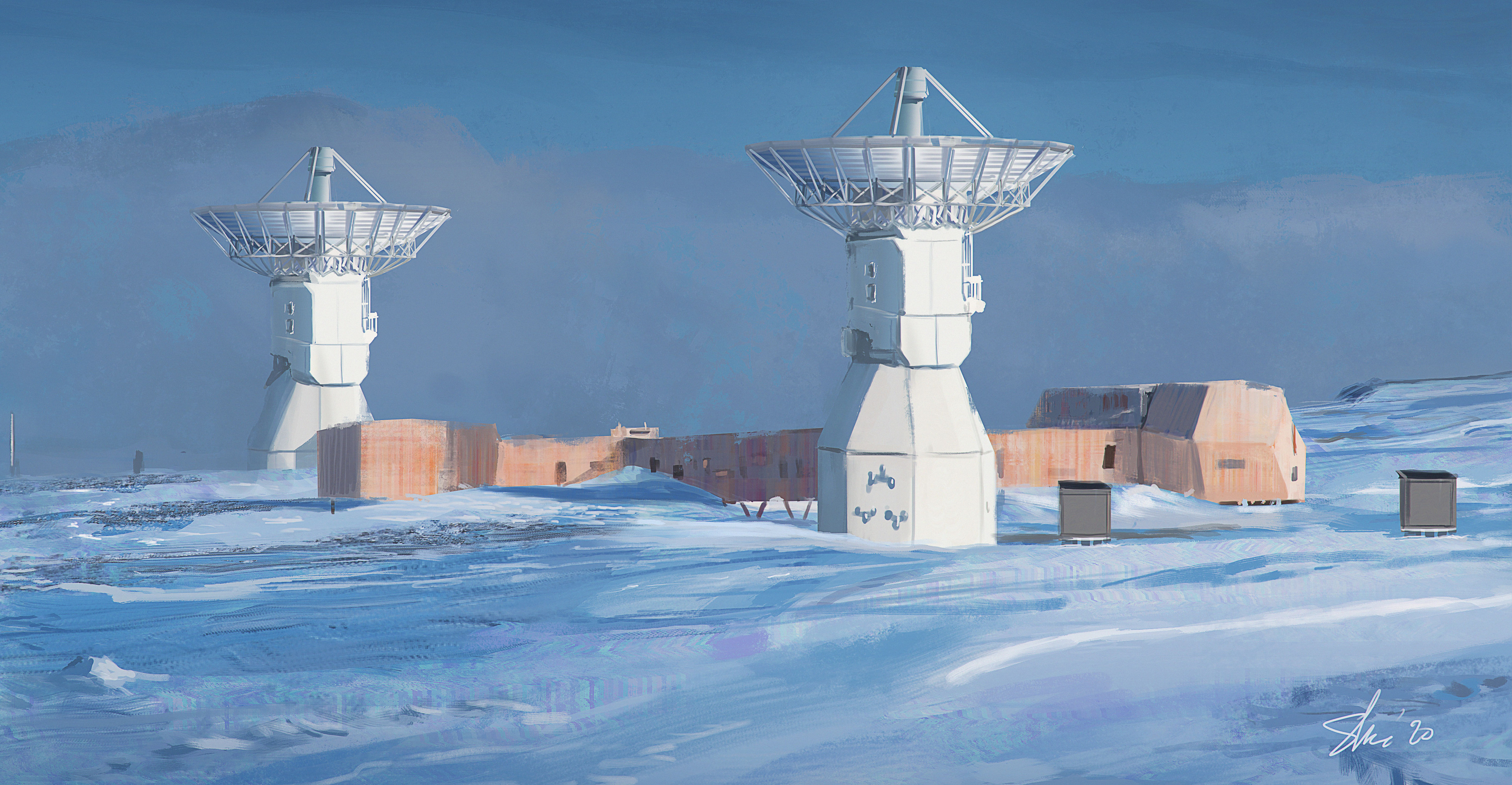 Arctic Research Center by Sebastien Hue : r/ImaginaryScience