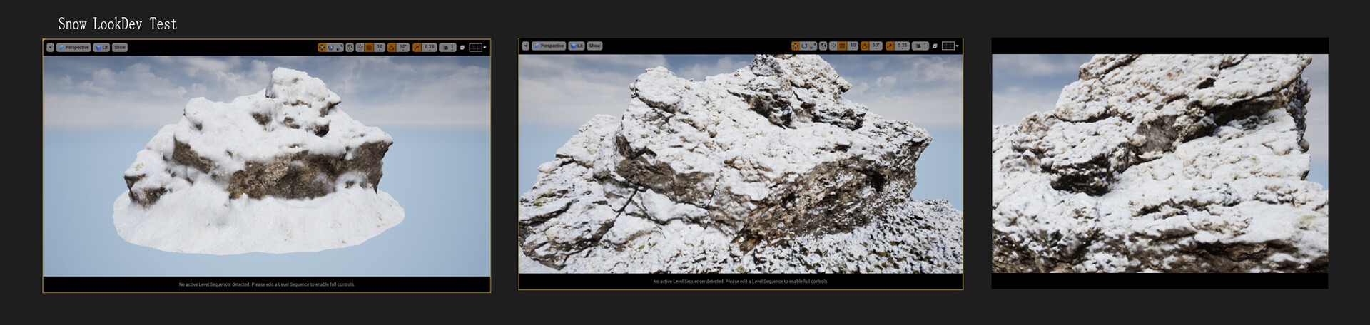 ArtStation - Unreal Snow Shader