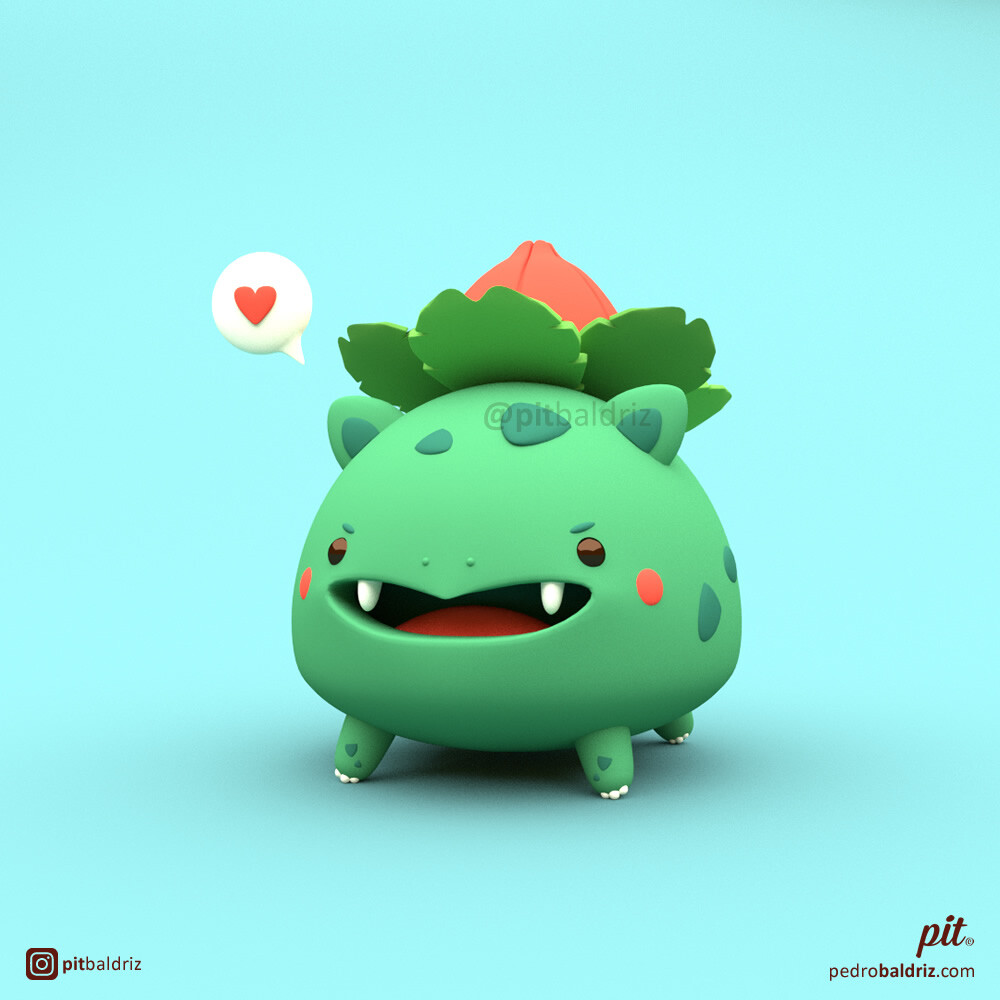ArtStation - Ivysaur