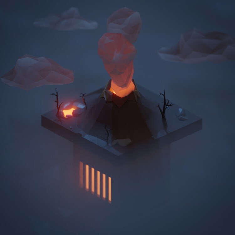 ArtStation - Volcano