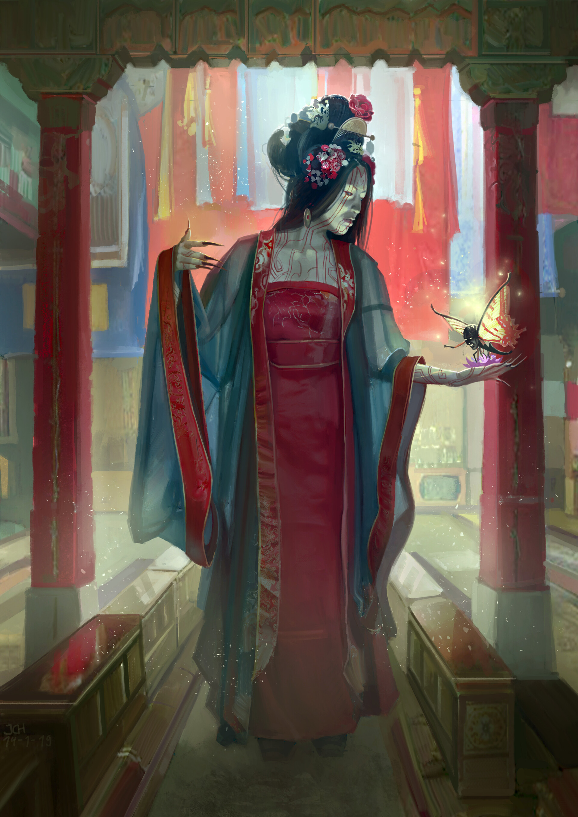 Khitai Sorceress, by Joel Chaim Holtzman : r/ImaginaryWitches