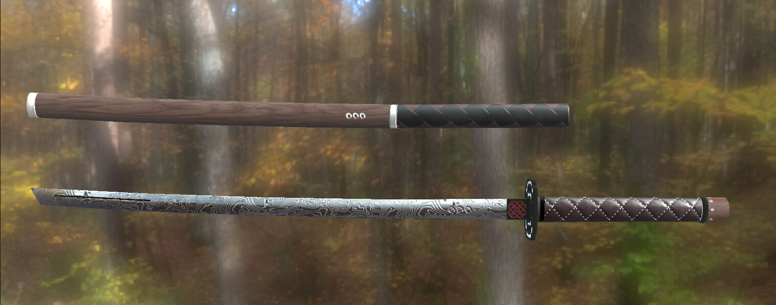 ArtStation - Katana texturing