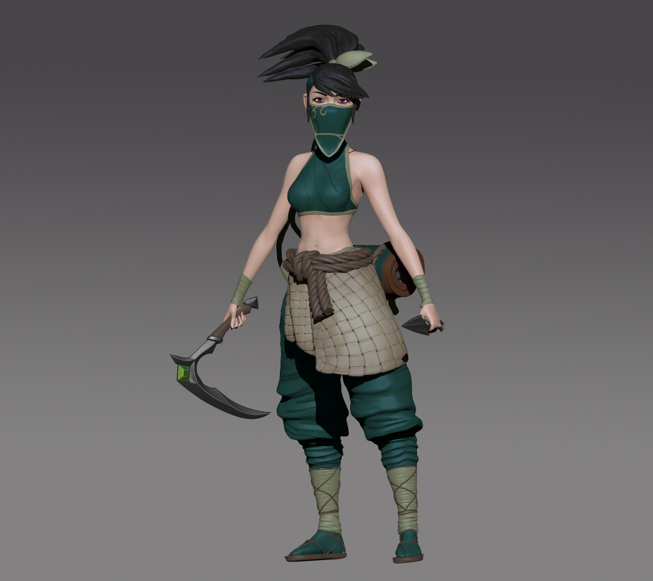 ArtStation - Akali