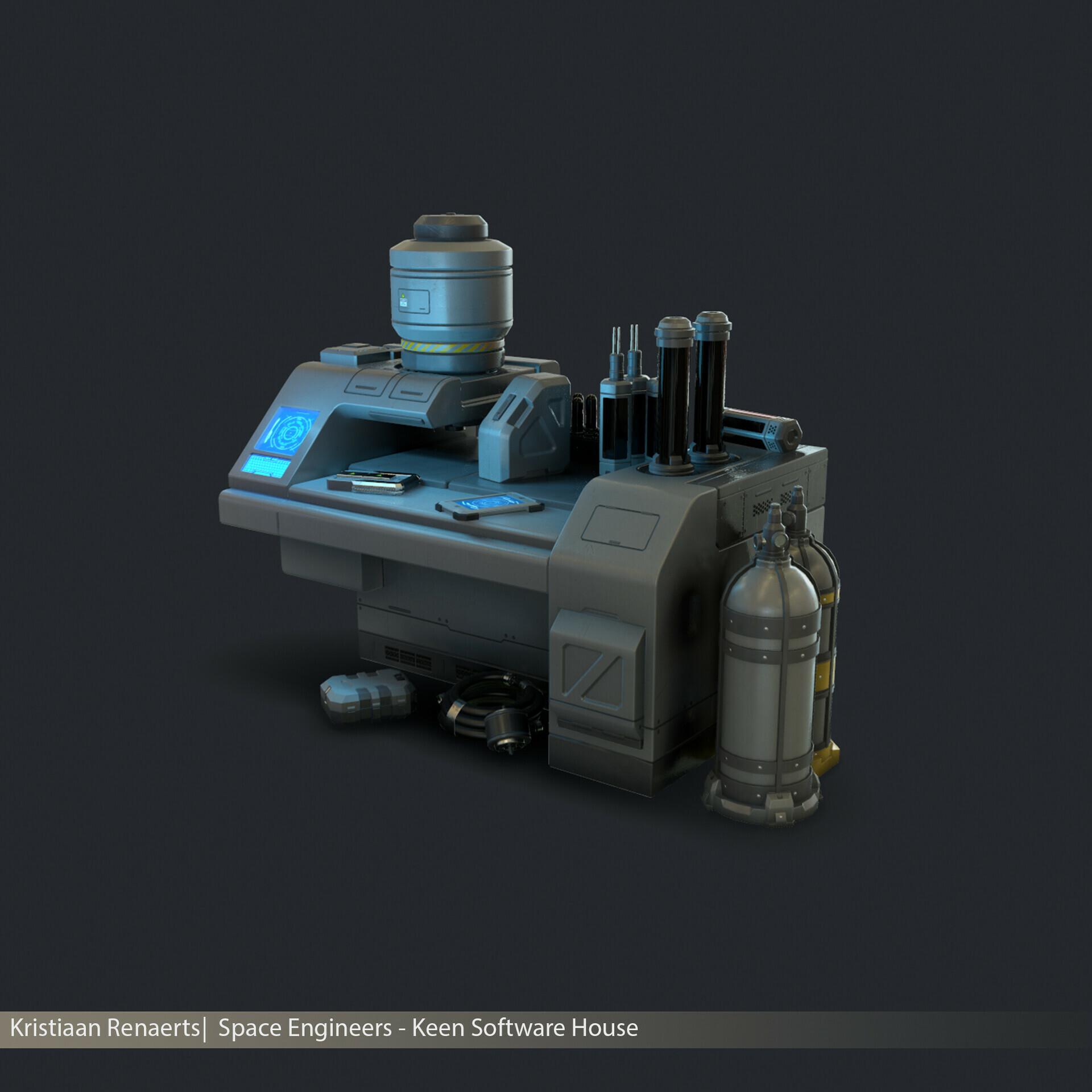 Sci Fi Lab Equipment