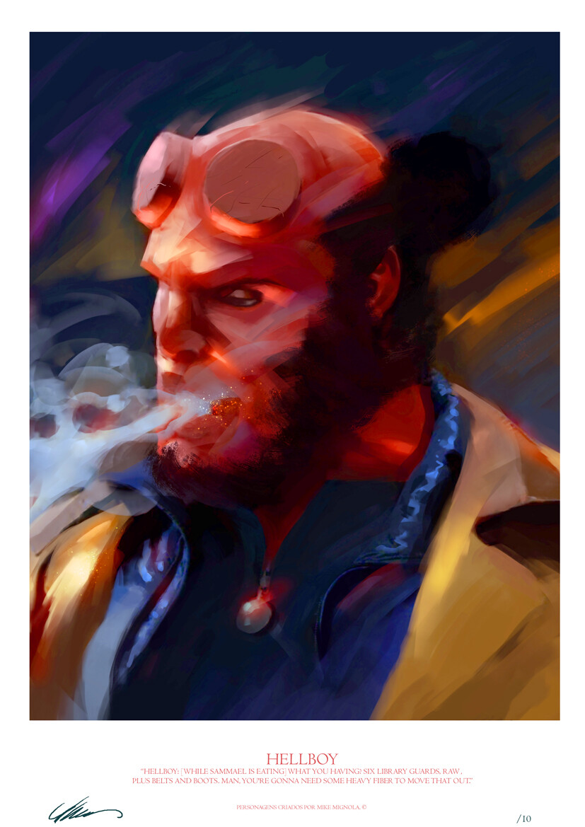 ArtStation - HellBoy