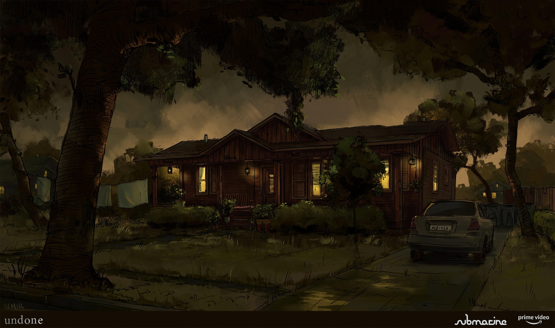 Eelco Siebring - Undone - Alma's house exterior