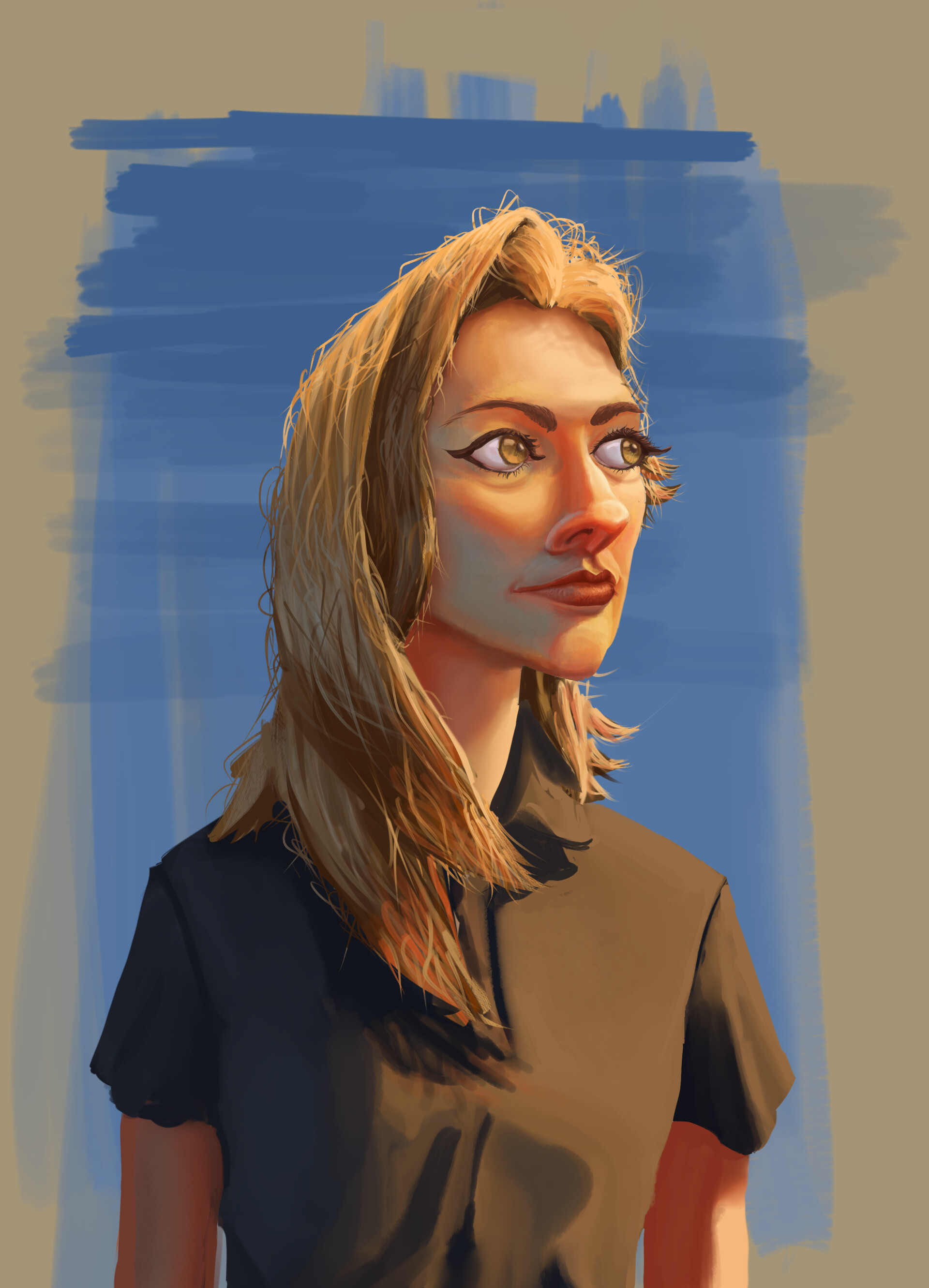 ArtStation - Stylized portrait