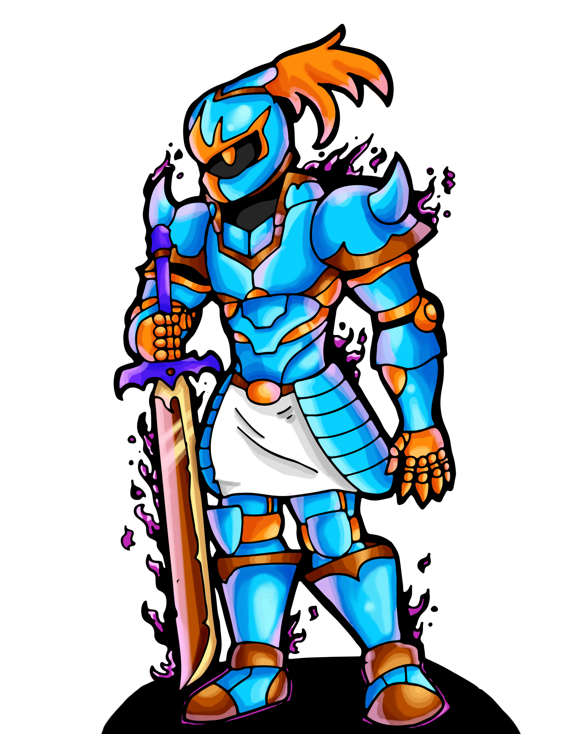 Final Fantasy Knight Sprite