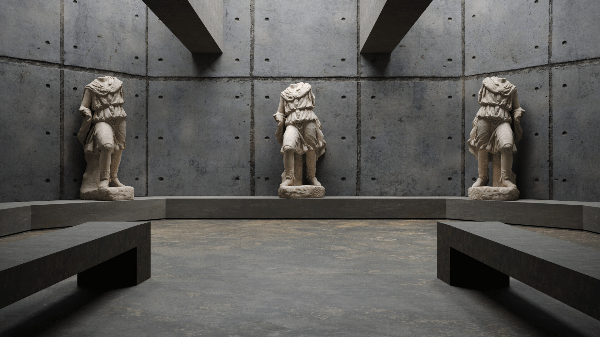 ArtStation - statue render