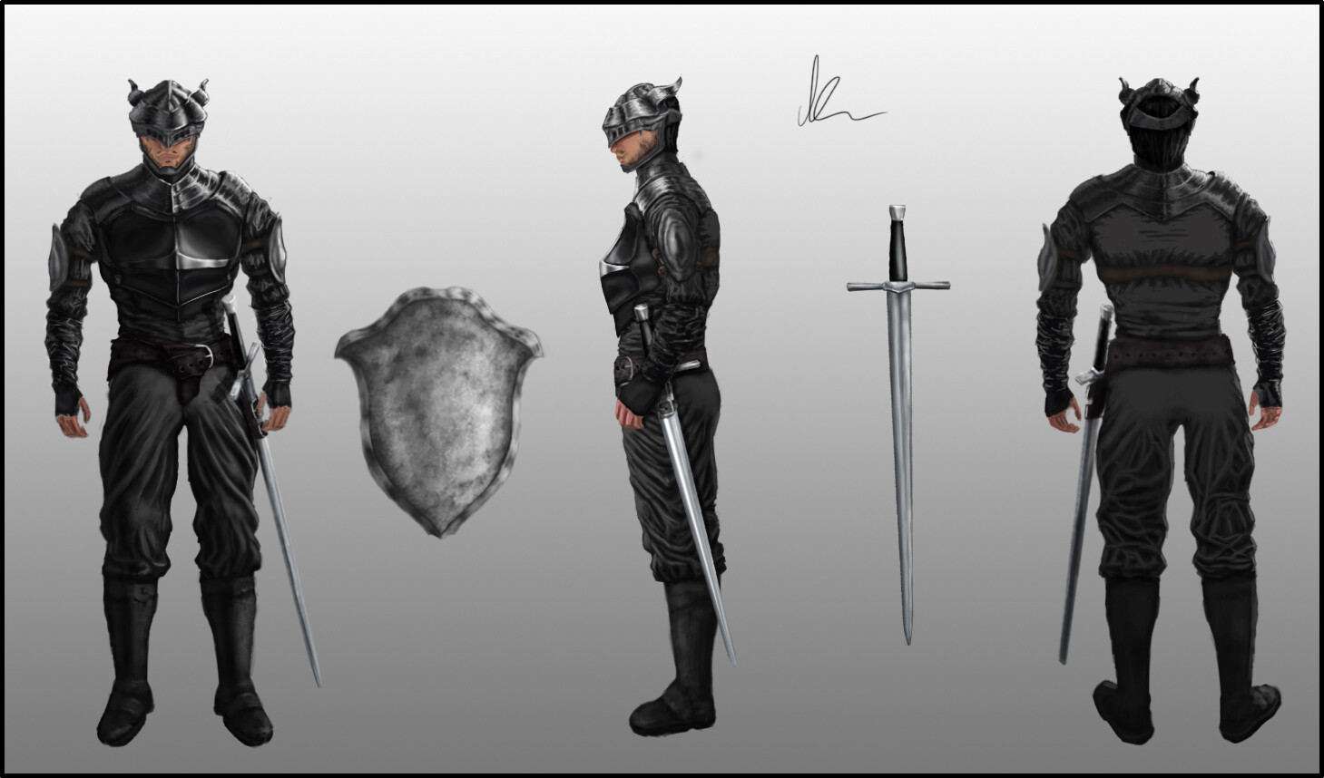 ArtStation - Character turne around
