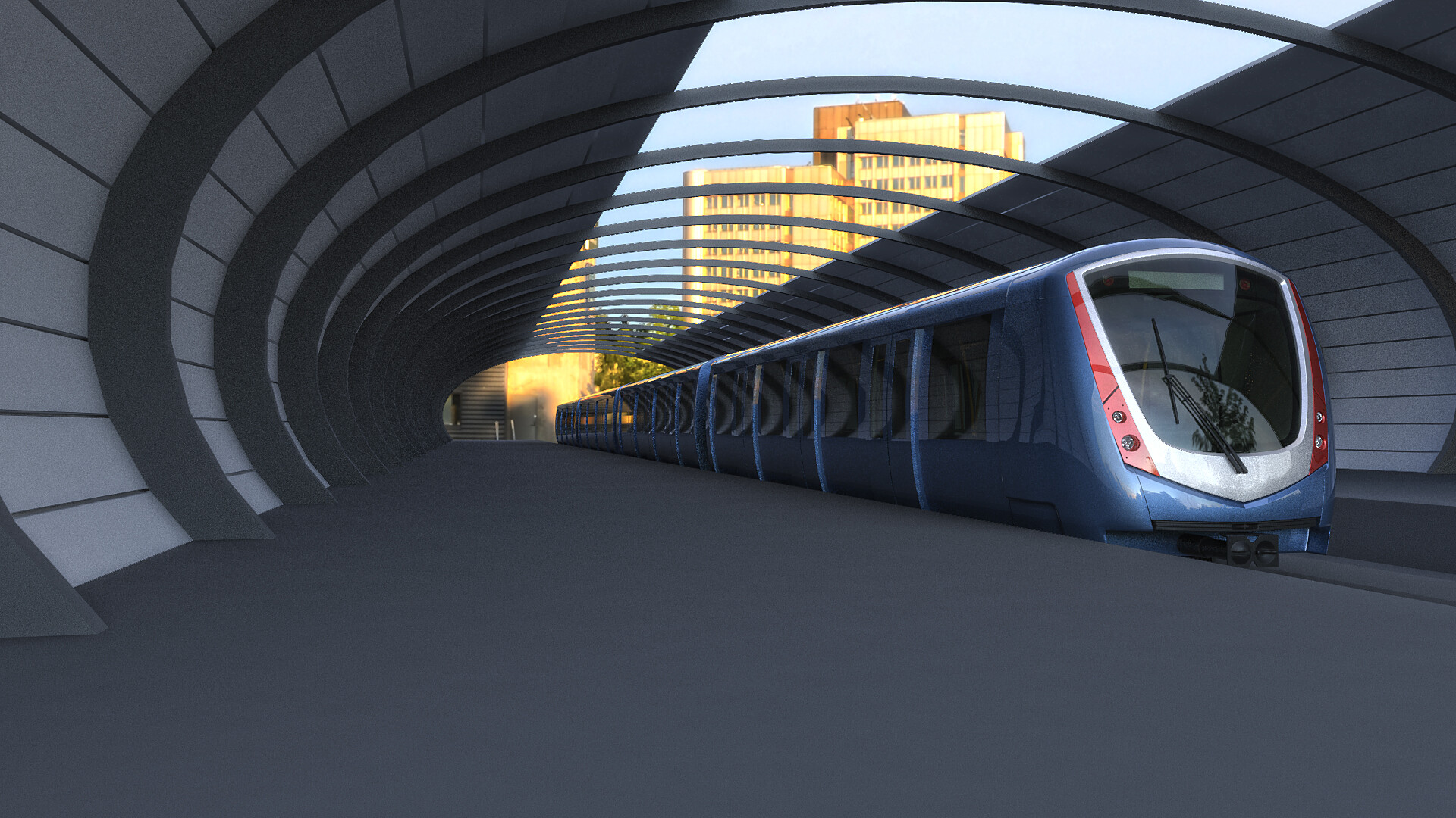 Robert Korsantes - Bombardier Innovia Metro 300 3D model