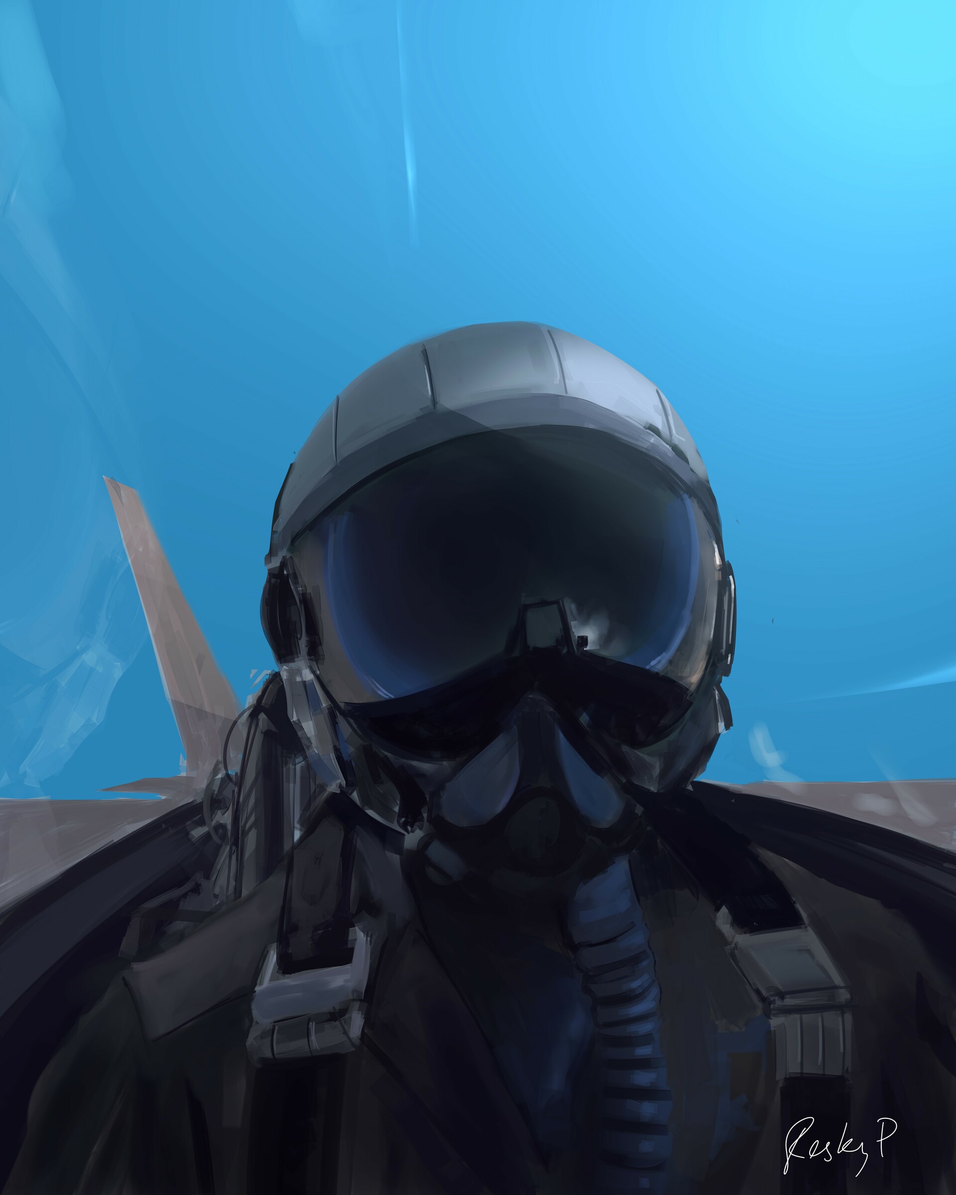 ArtStation - Pilot Photo Study
