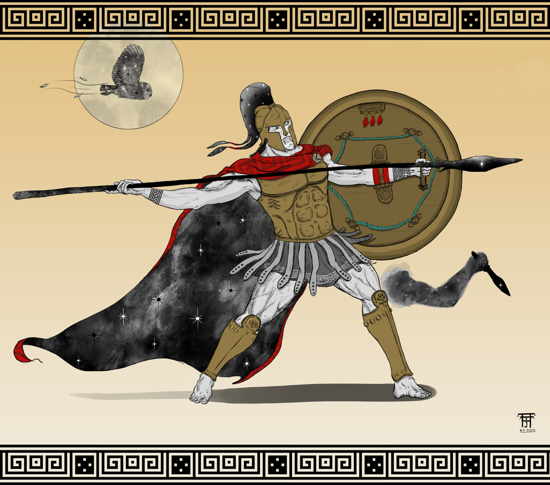 ArtStation - Arcane trickster rogue warrior