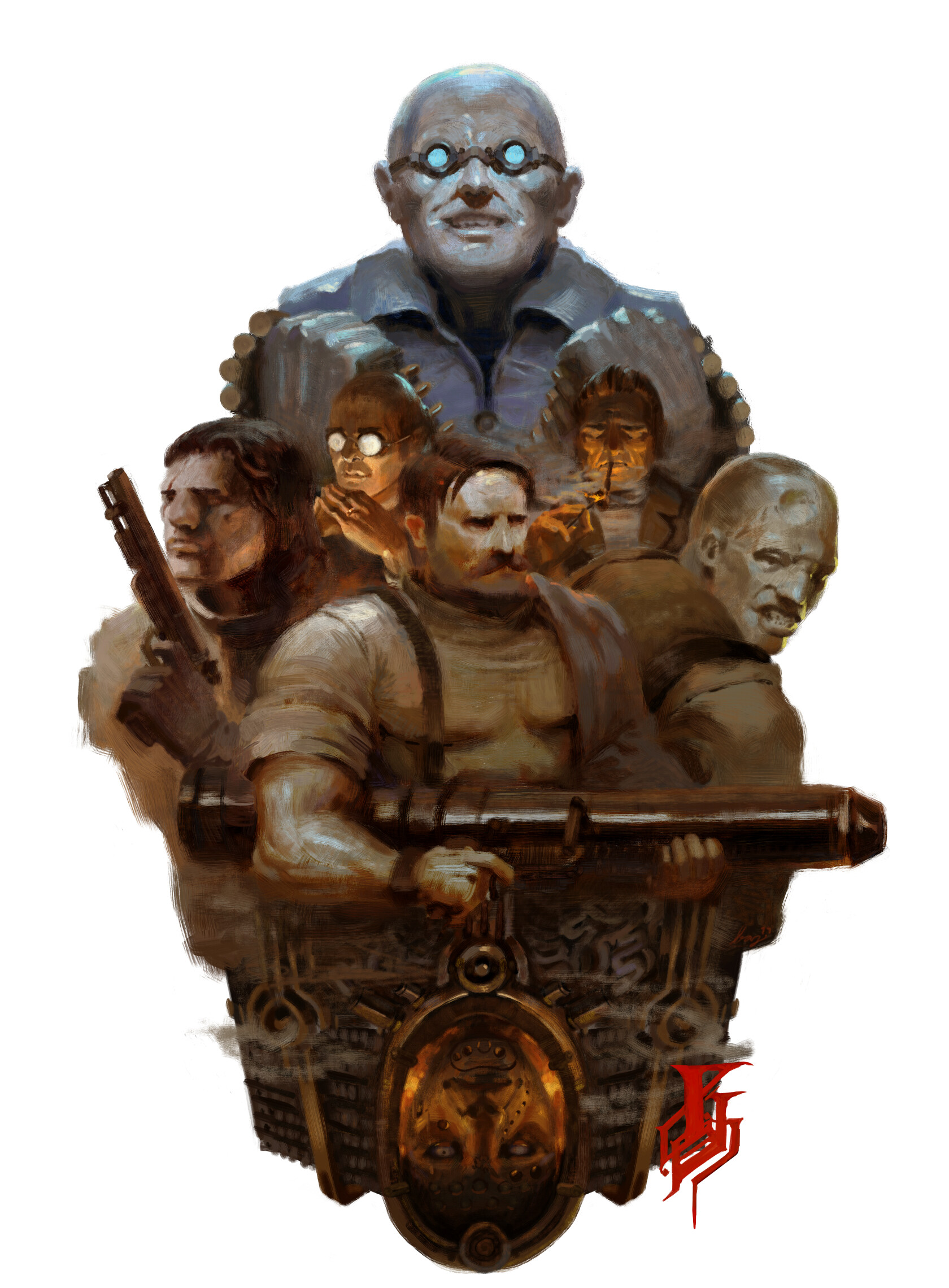 ArtStation - THE CHAOS ENGINE - Amiga - Tribute