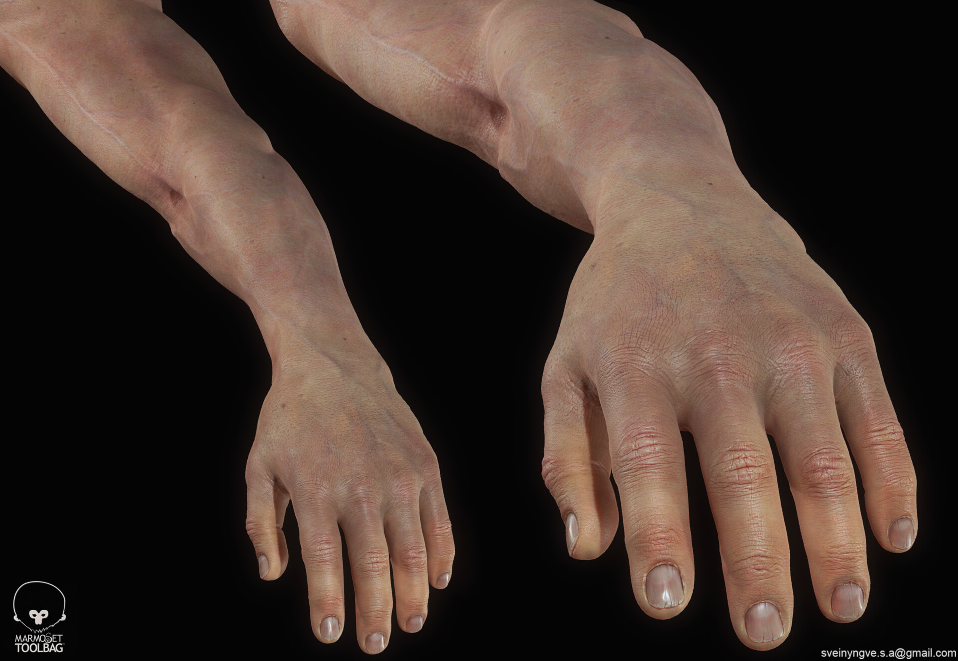 Svein Yngve Sandvik Antonsen - Helping Hand - FPS arm / Cinematic arm