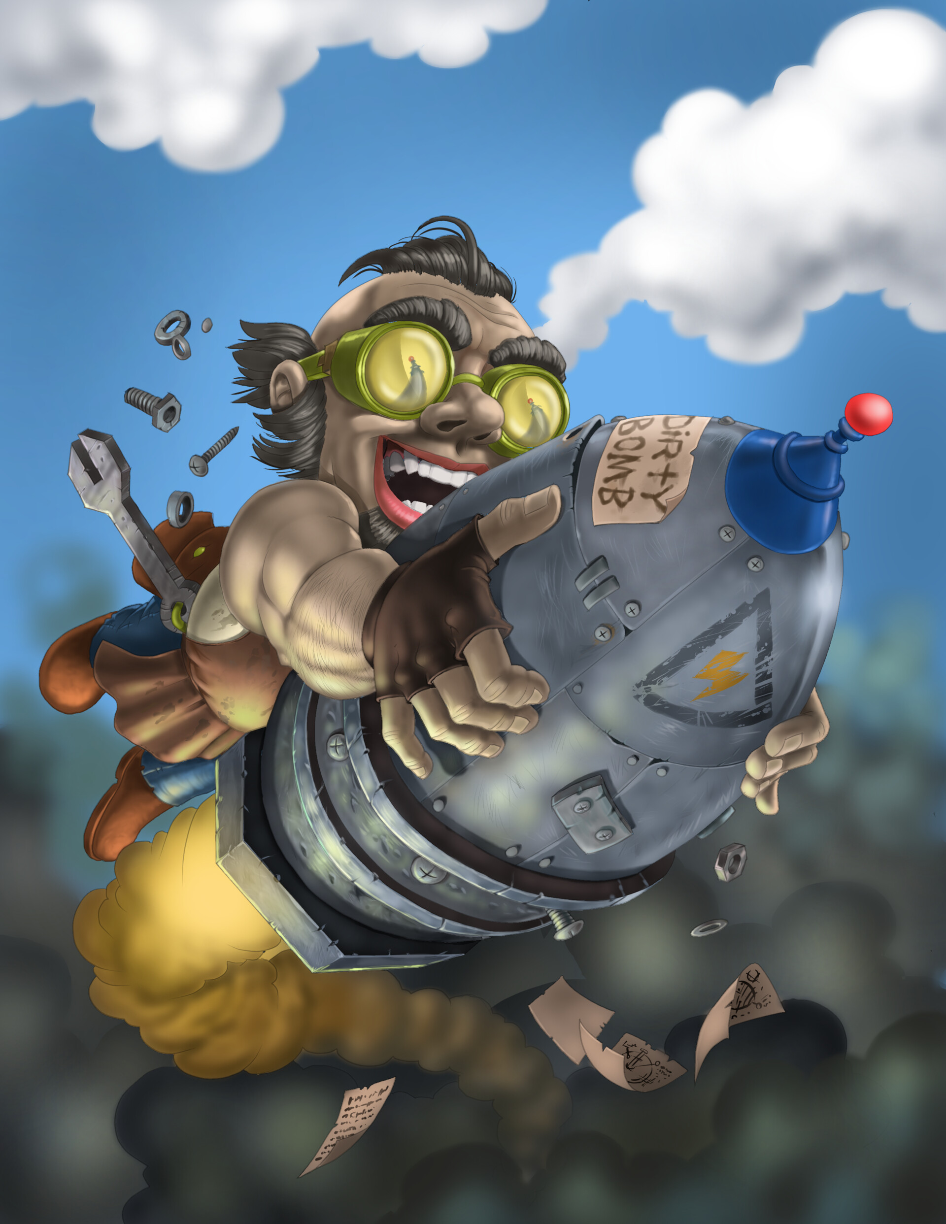 ArtStation - Dirty Bomb