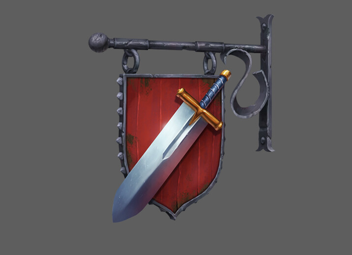 ArtStation - Medieval Sign