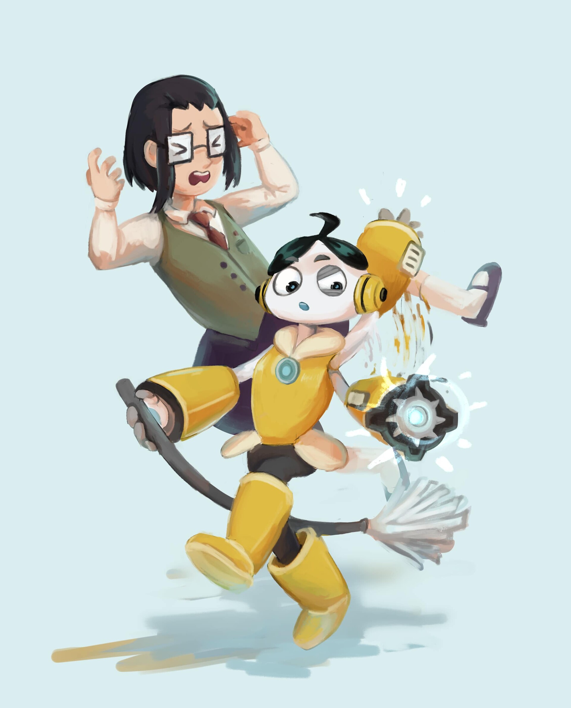 ArtStation - Character Mockup For Animation