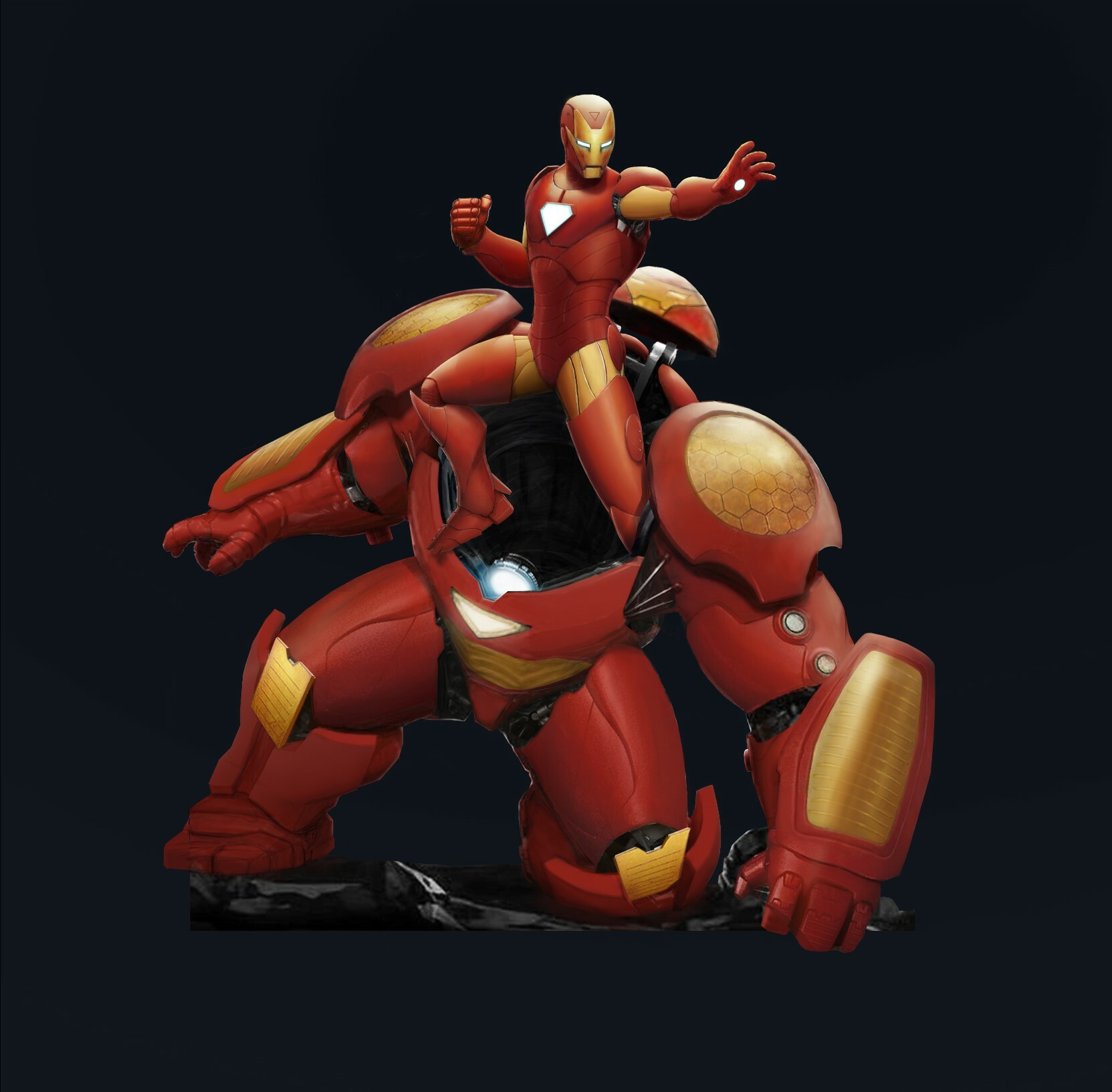 ArtStation - Ironman Pieces Update 7/3/20