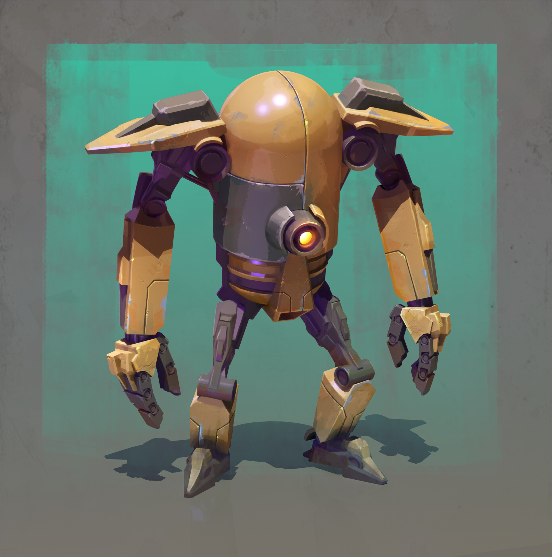 ArtStation - Yellow Bot