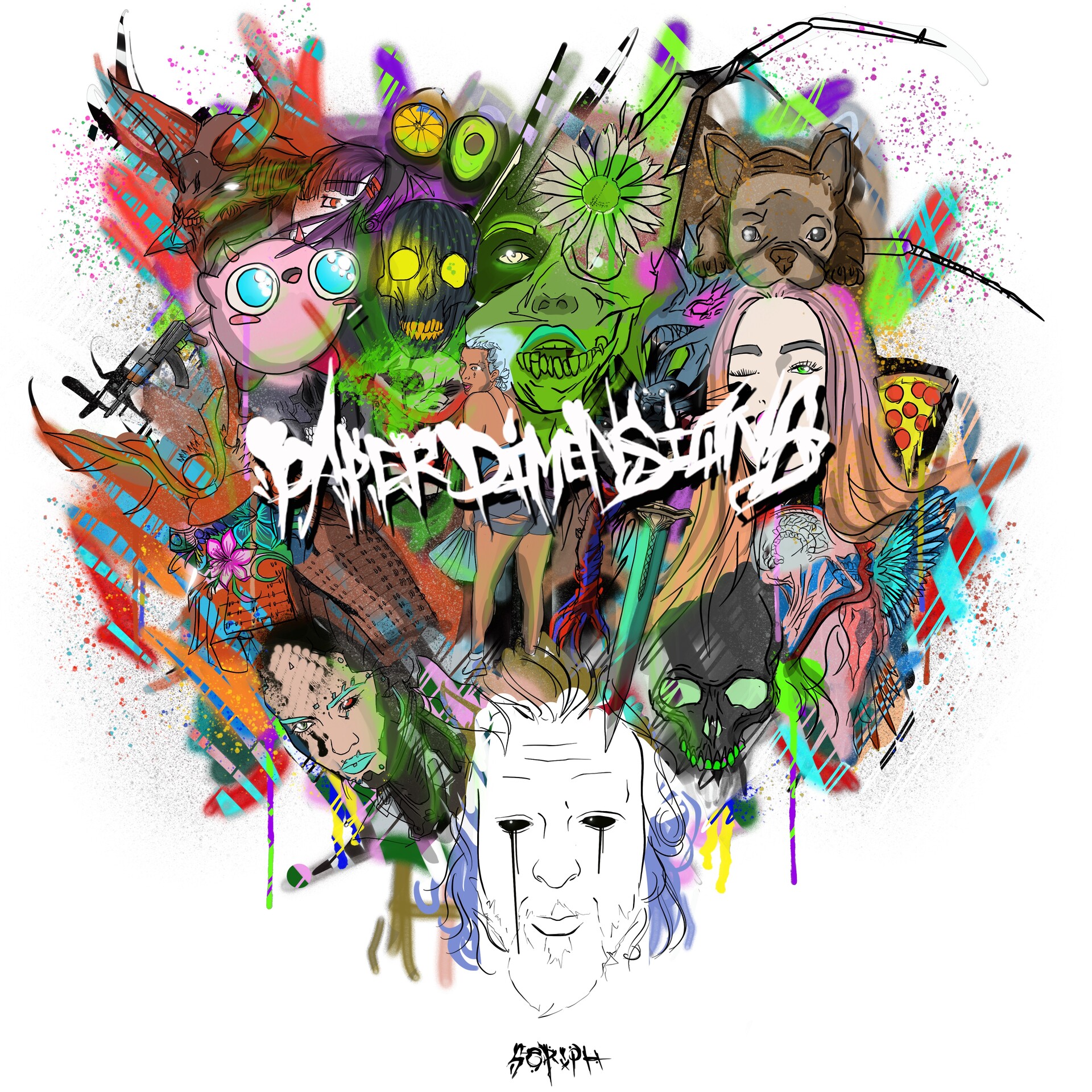 ArtStation - Seriph -Paper Dimensions album cover